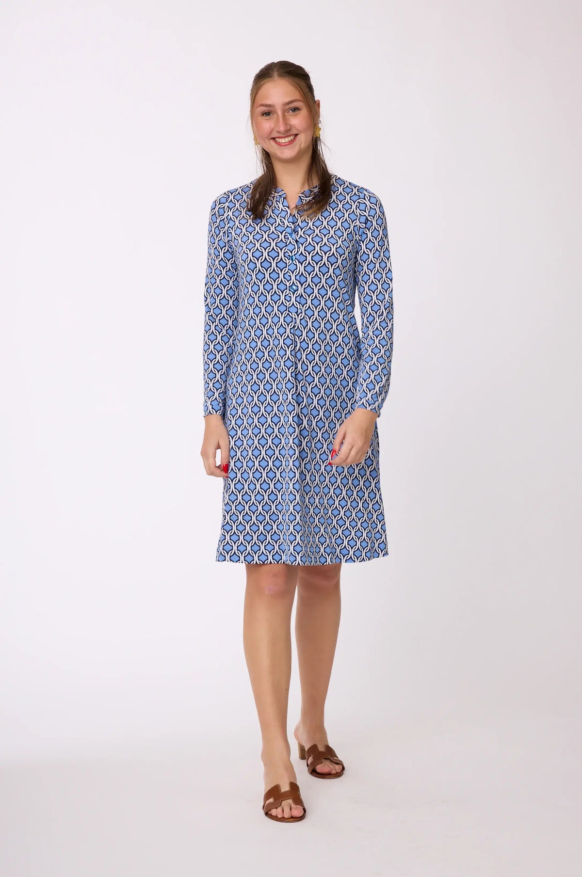 Short dress Caroline Loop Bleu Women | Stegmann Mode